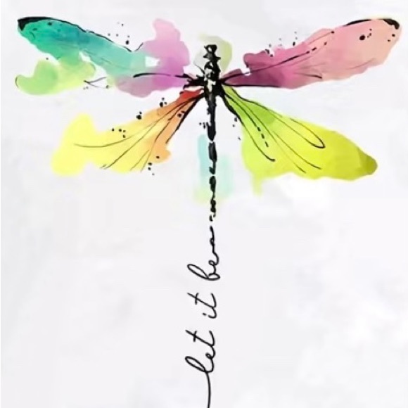 Unbranded | Tops | New Dragonfly White Top | Poshmark